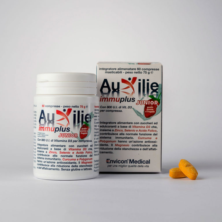 Integratore Immunomodulante Auxilie® Immuplus Junior 60 Compresse ...
