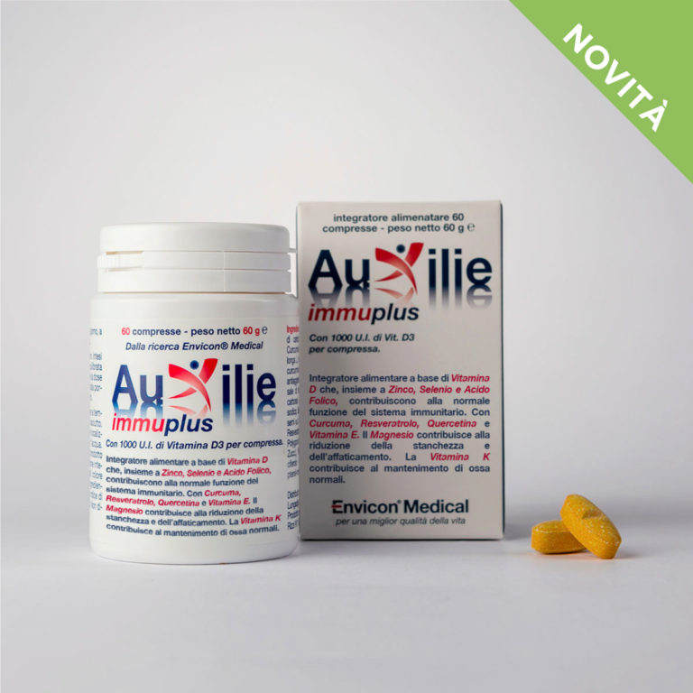 Integratore Immunomodulante Auxilie® Immuplus 60 Compresse Deglutibili ...