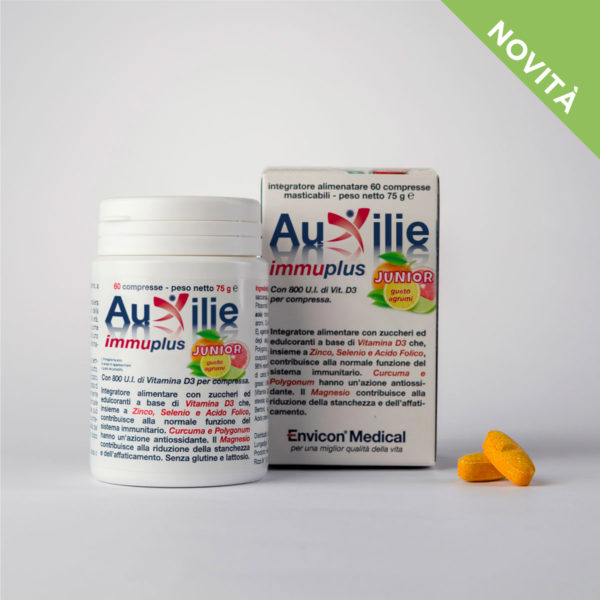 Integratore Immunomodulante Auxilie® Immuplus Junior 60 Compresse ...