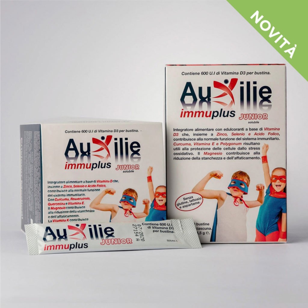 Integratore Immunomodulante Auxilie® Immuplus Junior 60 Compresse ...